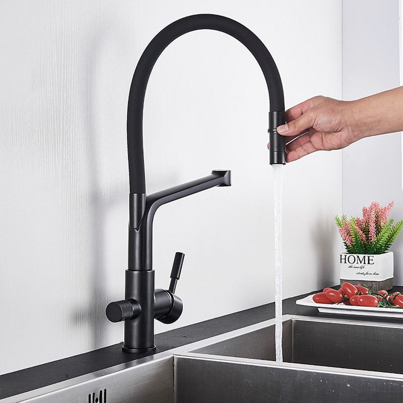 Reverse Osmosis 3-way tap, removable, 360º rotatable modern